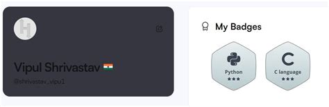 Vipul Shrivastav On Linkedin Completed 3 Star In Python On Hackerrank