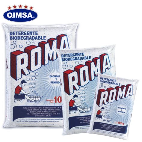 Detergente En Polvo Roma Qimsa
