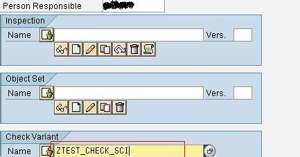 Sap Abap Central Creating Code Inspector Check Variant For Client Specific Naming Conventions