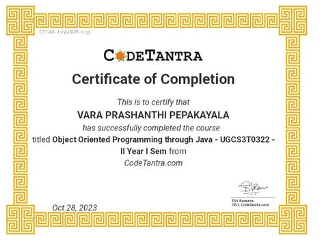 Prashanthi Pepakayala On Linkedin Codetantra Svecw Oops Java Python C Operatingsystems