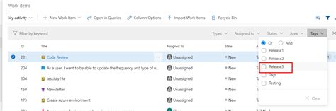 Display The Workitems By Tags In Azure Devops Azuredevops Guide