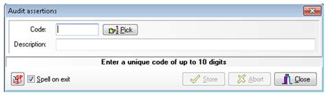 Audit Assertions Cch Software User Documentation