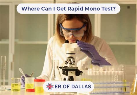 How To Use Mono Test Guide Er Of Dallas Tx