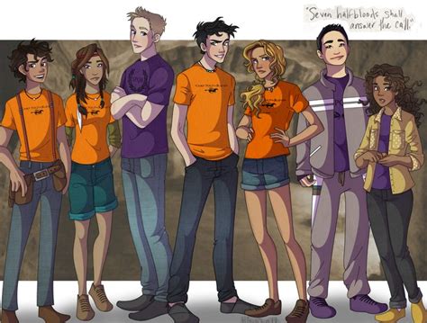 Prophecy Of The Seven By Cazuuki Percy Jackson Books Percy Jackson
