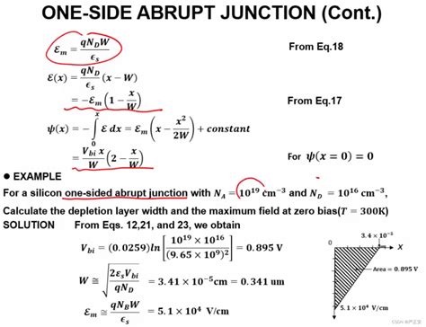 Chapter3 P N Junction解释abrupt P N Junction Csdn博客