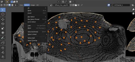 How Can I Select Random UV Mesh Faces Blender Stack Exchange