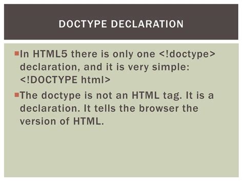 Ppt Html Structure And Syntax Powerpoint Presentation Free Download Id3524343