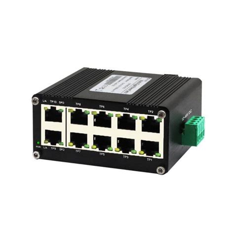 Mini Industrial 10 Ports Gigabit Ethernet Switch Din Rail 5 8 10 Port 10 100 1000mbps Network
