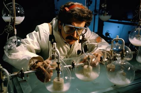 Premium Ai Image Cutting Edge Scientific Experimentation In Progress