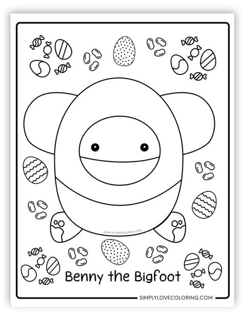 27 Easter Squishmallow Coloring Pages Free Pdf Printables Simply