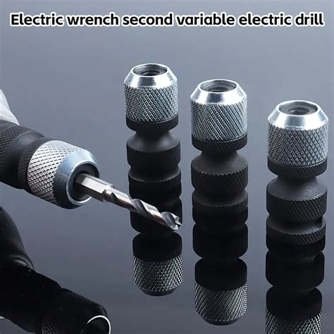 크롬 바나듐 강철 전동 렌치 및 드릴 어댑터 키트 다용도 스프링 로드 변환 헤드 Temu