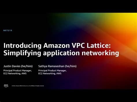 Simplifying App Networking With Amazon Vpc Lattice Franks World Of Data Science And Ai