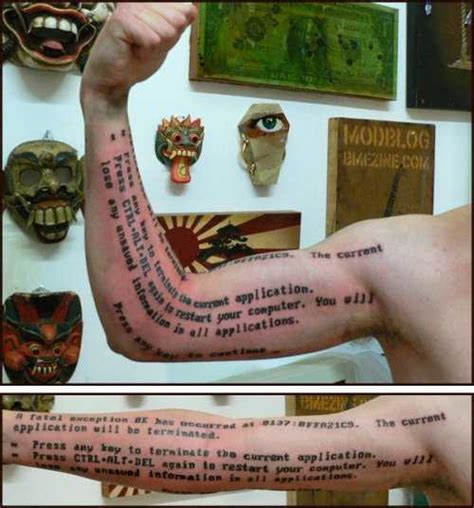 35 Programmer Tattoos Designs With Meanings Body Art Guru