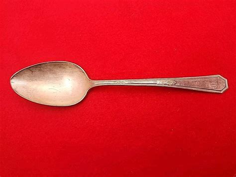 Vintage 1923 Mayfair Pattern Tablespoon Wm Rogers And Son Silverplate 8