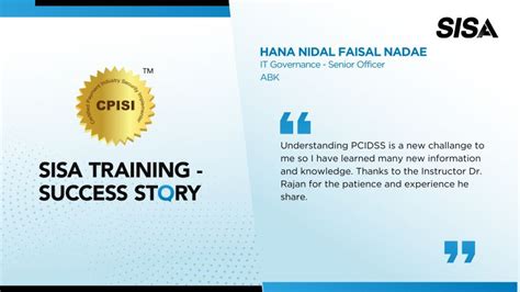 Sisa Institute On Linkedin Training Infosec Cybersecurity Paymentsecurity Cpisi Pcidss Sisa…