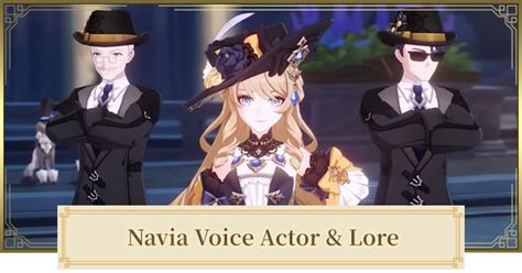 Genshin Impact Navia Voice Actor Lore Gamewith