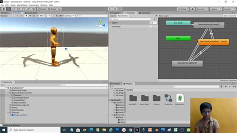 Mobile Input In Unity Using Mobile Joystick Youtube