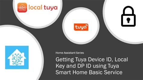 Getting Tuya Device ID Local Key And DP ID Using Tuya Smart Home Basic