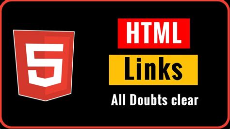 Html Links Best Practices Hindi Youtube