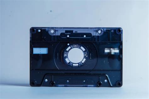 Premium Photo Blank Cassette Tape Isolated On White Background