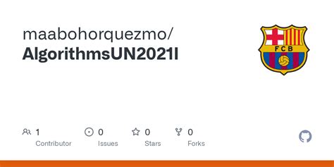 Github Maabohorquezmo Algorithmsun I