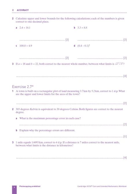 Cambridge Igcse Mathematics Core And Extended