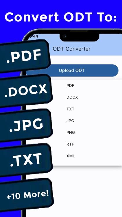 ODT Converter Reader PDF DOCX By Marouane Baid