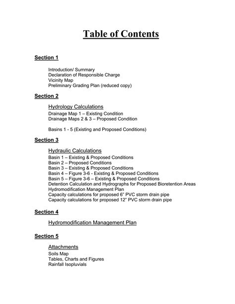 Solution Sample Drainage Study Hydrology Report Studypool