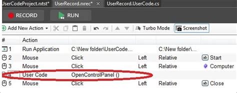 Ranorex Test Suite Test Module UserCode File And Xpath