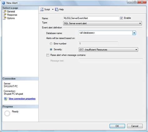 SQL Server Alerts CodeProject