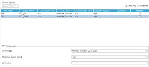Stm32cubemx Doesnt Show Gpio Pull Uppull Down Op