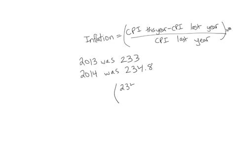 SOLVED And What Is Its Relationship With The CPI How Do We Calculate The Inflation Rate The