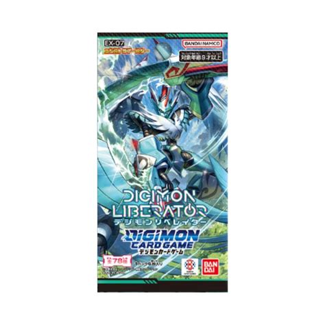 digimon ex07 digimon liberator booster box 24 packs rapp collect