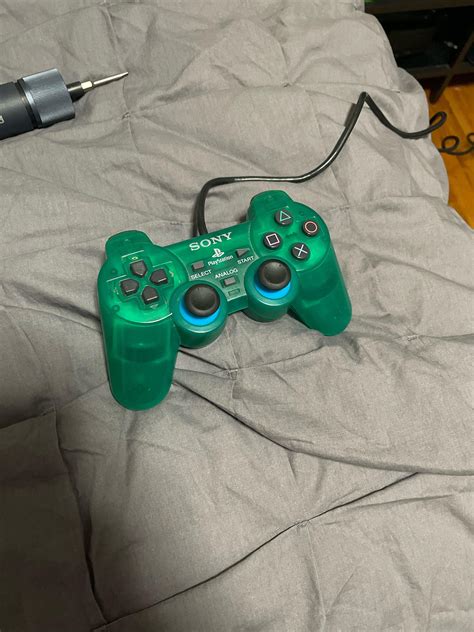 Modded Dual Shock 2 With Xbox 360 Analog Sticks R Ps2