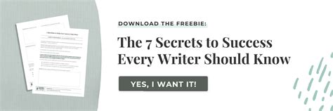 The 7 Secrets To Success That Every Writer Should Know About