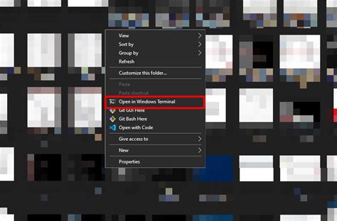 Add Or Remove Open In Windows Terminal From Context Menu