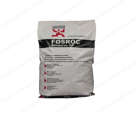 Fosroc Renderoc GP 25KG Complete Construction Products