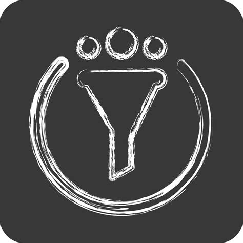 Icon Marketing Suitable For Branding Symbol Chalk Style Simple Design Editable Design