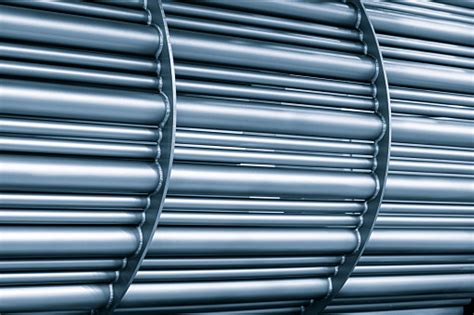 공장에서 스테인레스 스틸 파이프 식품 생산 추상 적 산업 배경에 건설 금속에 대한 스톡 사진 및 기타 이미지 금속 튜브 금속의 Istock