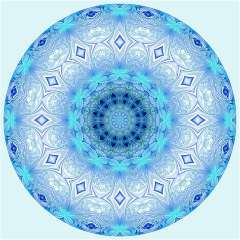 Blue Mandala 46 By Janclark On Deviantart