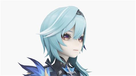 Eula Genshin Impact D Model By Ilham