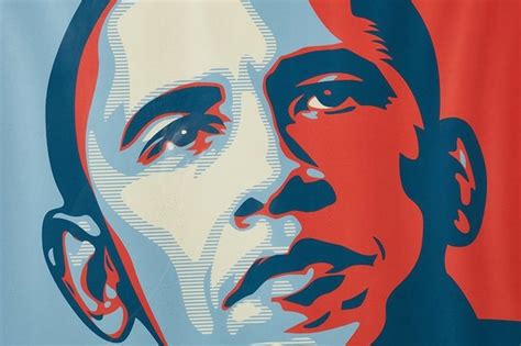 Barack Obama Hope Poster Von Shepard Fairey Auf Artnet