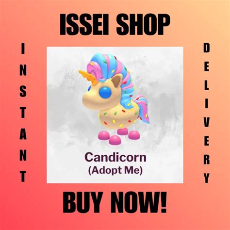 Candicorn Adopt Me Roblox Game Item Gameflip