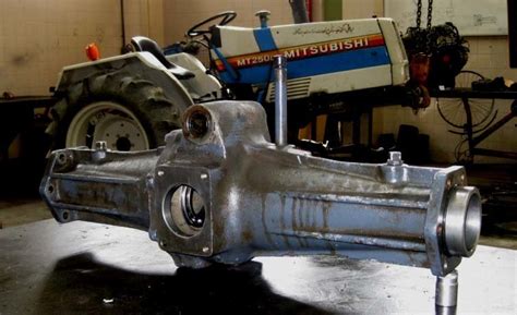 Front Axle Housing Of Mitsubishi Tractor Download Scientific Diagram