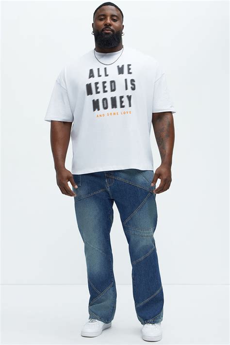 Tonal Patchwork Slim Flare Jeans Medium Wash Fashion Nova