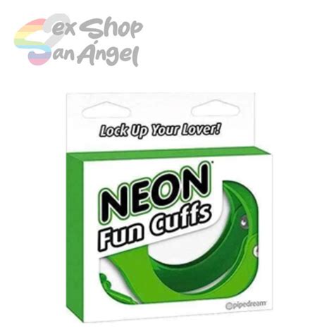 CANDADO DE MANOS METÁLICO NEÓN AJUSTABLE SEX SHOP SAN ÁNGEL