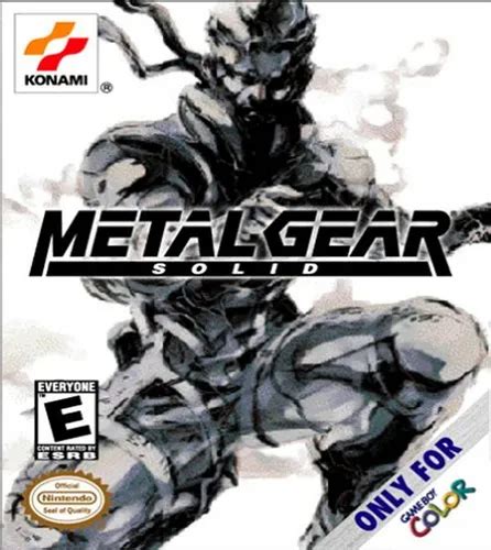 Metal Gear Solid Ghost Babel Game Boy Color Novo Físico