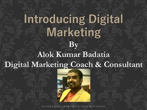 Introduction To Digital Marketing Powerpoint Slides Learnpick India