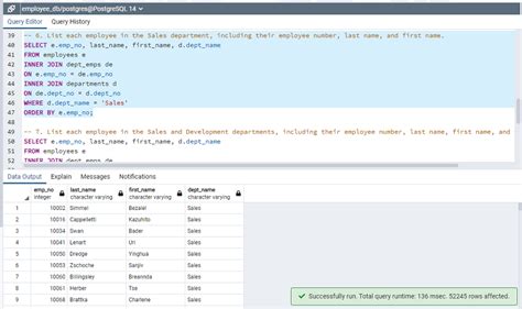Reconstructing Pewlett Hackards Employee Database Data Modeling Engineering And Analysis Of