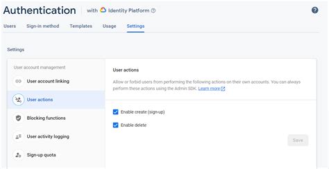 How To Disable Signup In Firebase X Code Ease